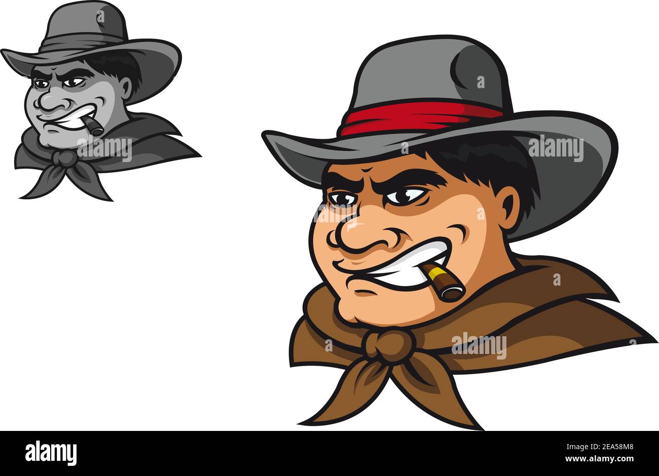 Portrait in black usa Stock Vector Images - Alamy