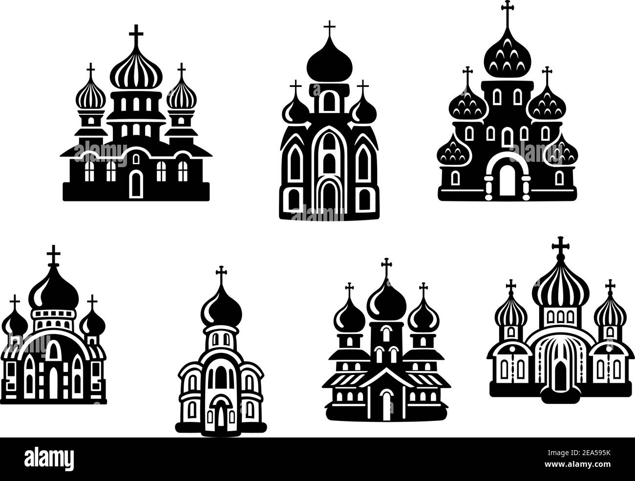 Europe old christian religion Stock Vector Images - Alamy