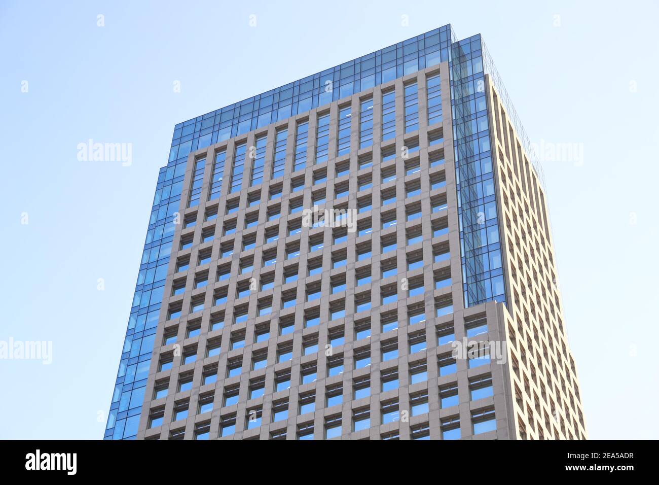 A general view of the headquarters of KDDI in Tokyo Japan on February 1 ...