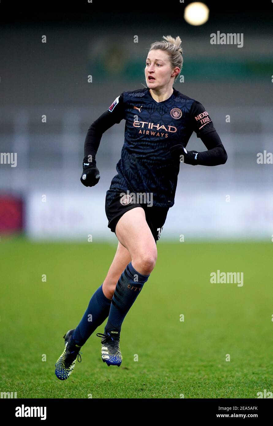 Manchester City's Ellen White during the FA Women's Super League match ...