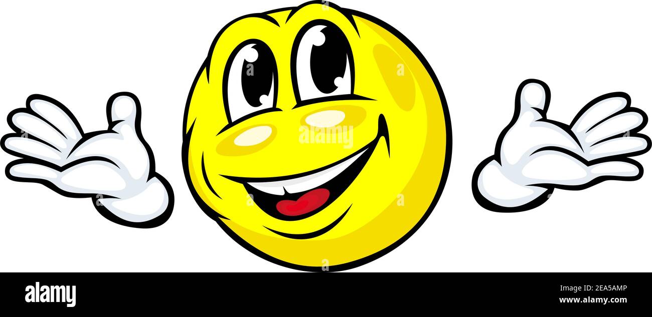 Friendly emotion face icon hi-res stock photography and images - Alamy