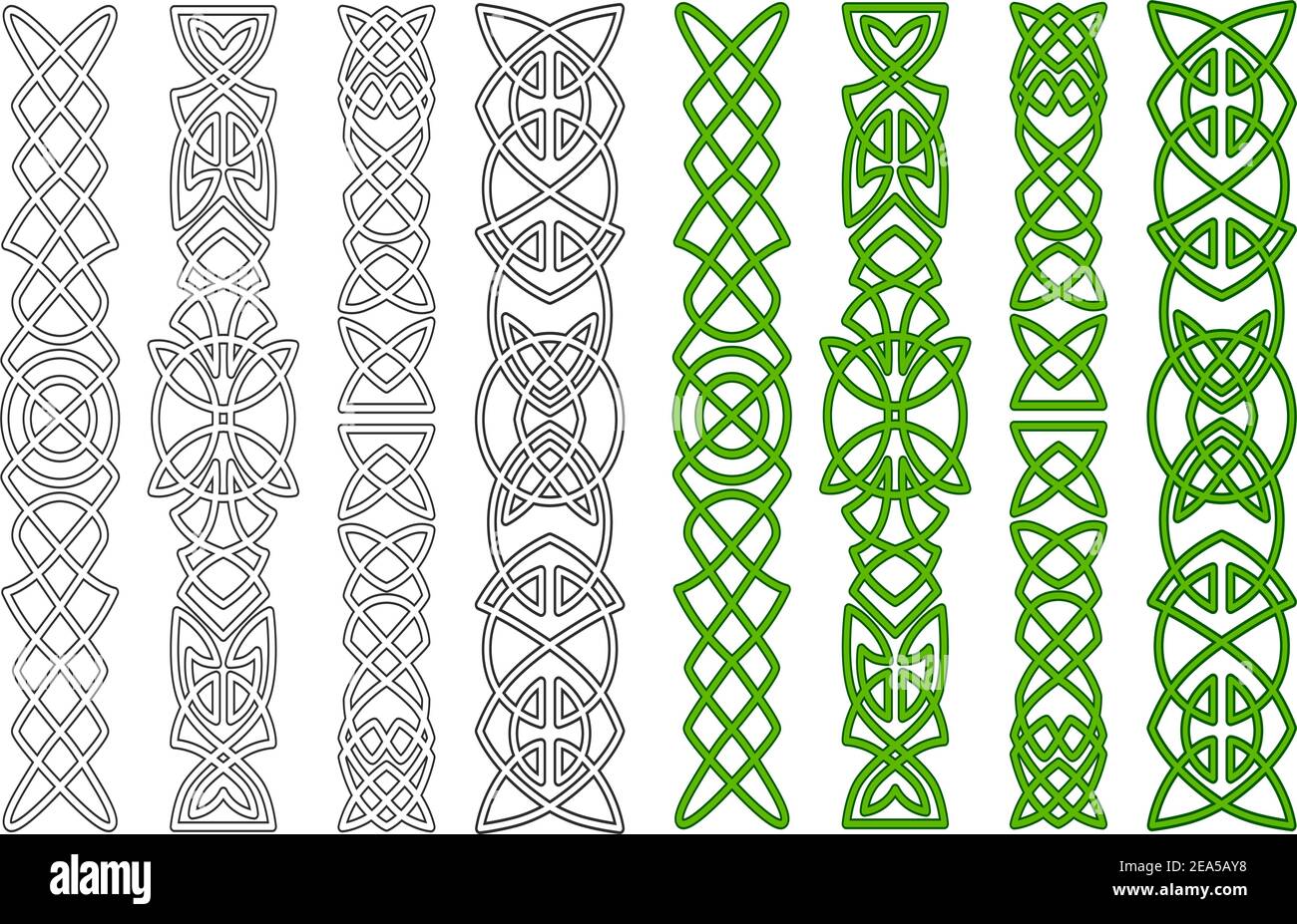 Medieval art ireland Stock Vector Images - Alamy