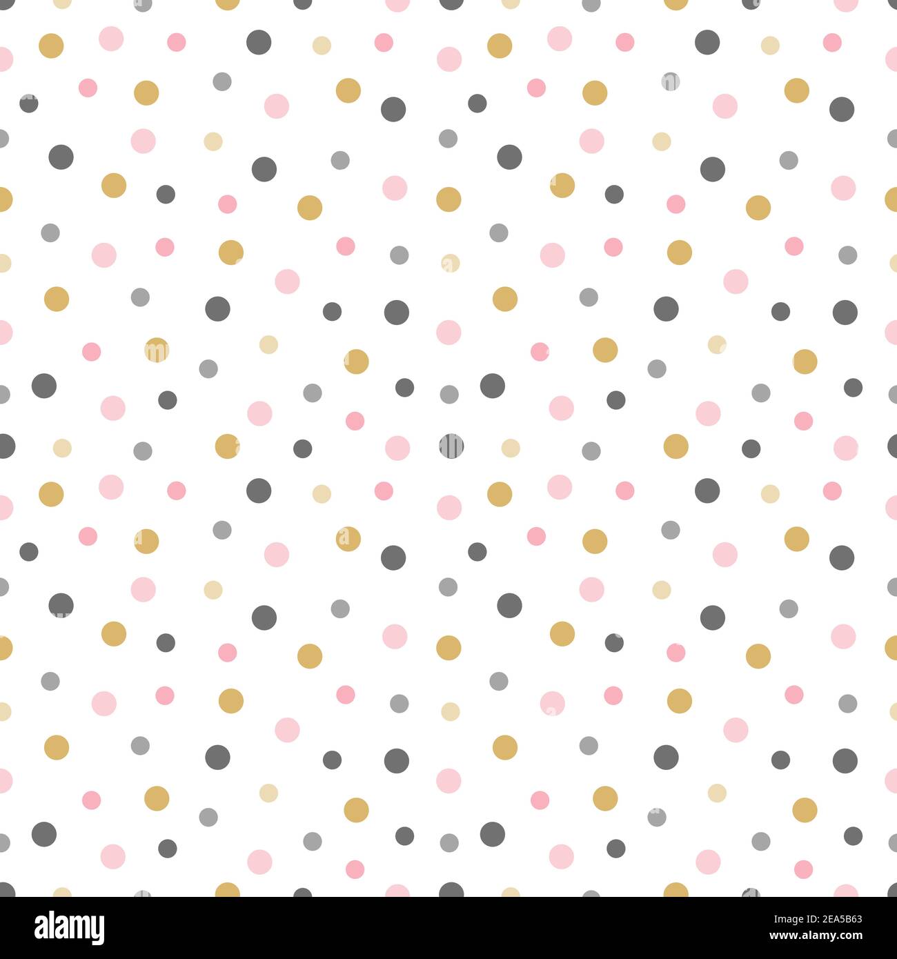 Abstract seamless pattern with coloured dots on white background Stock ...
