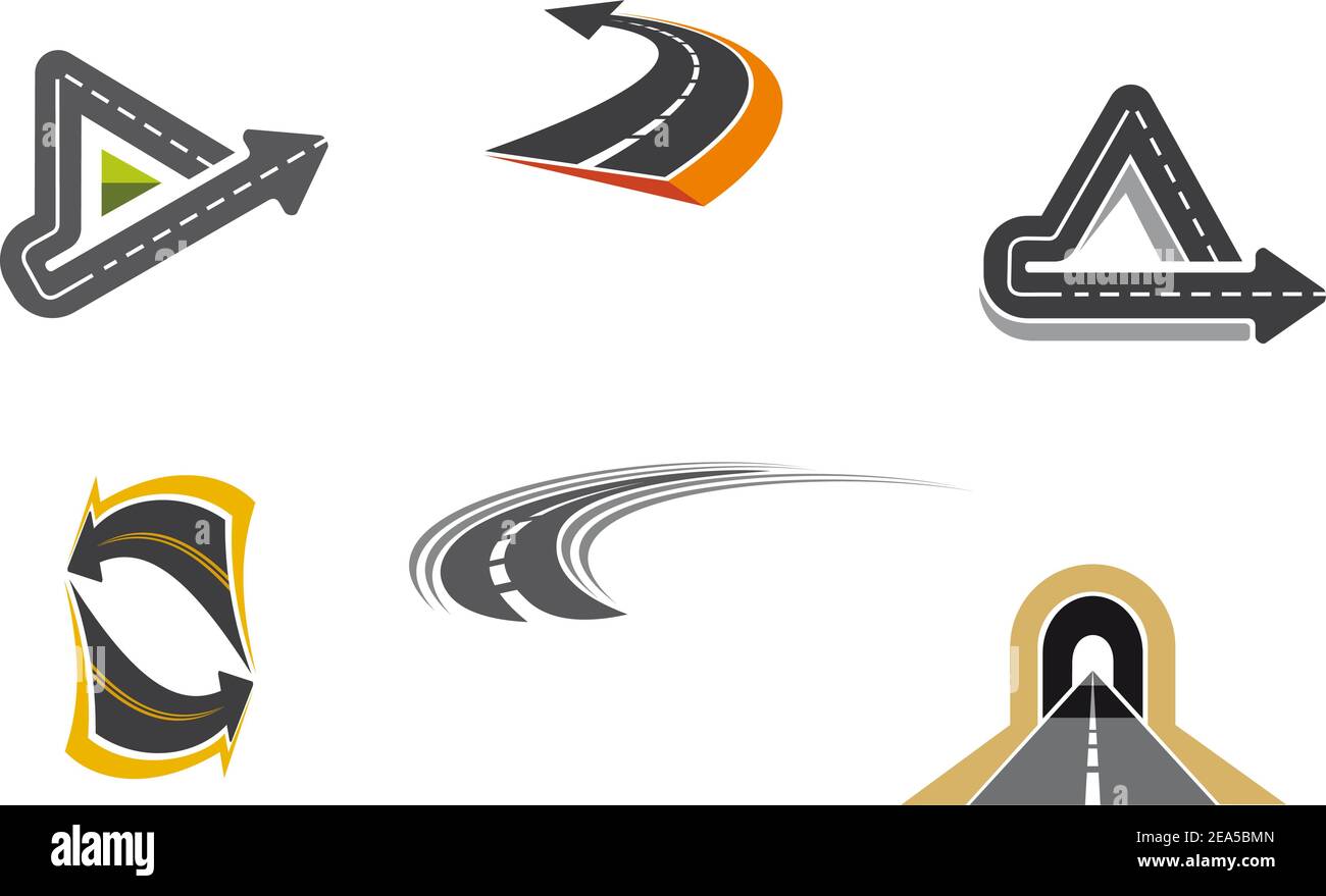 Navigation pathway symbols hi-res stock photography and images - Alamy