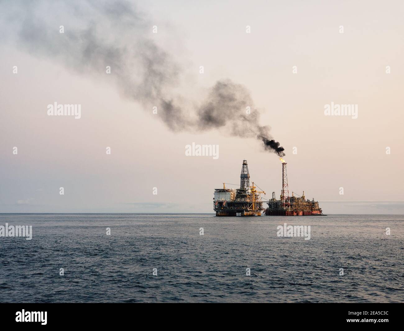 Floating production storage and offloading (FPSO) vessel, oil and gas ...