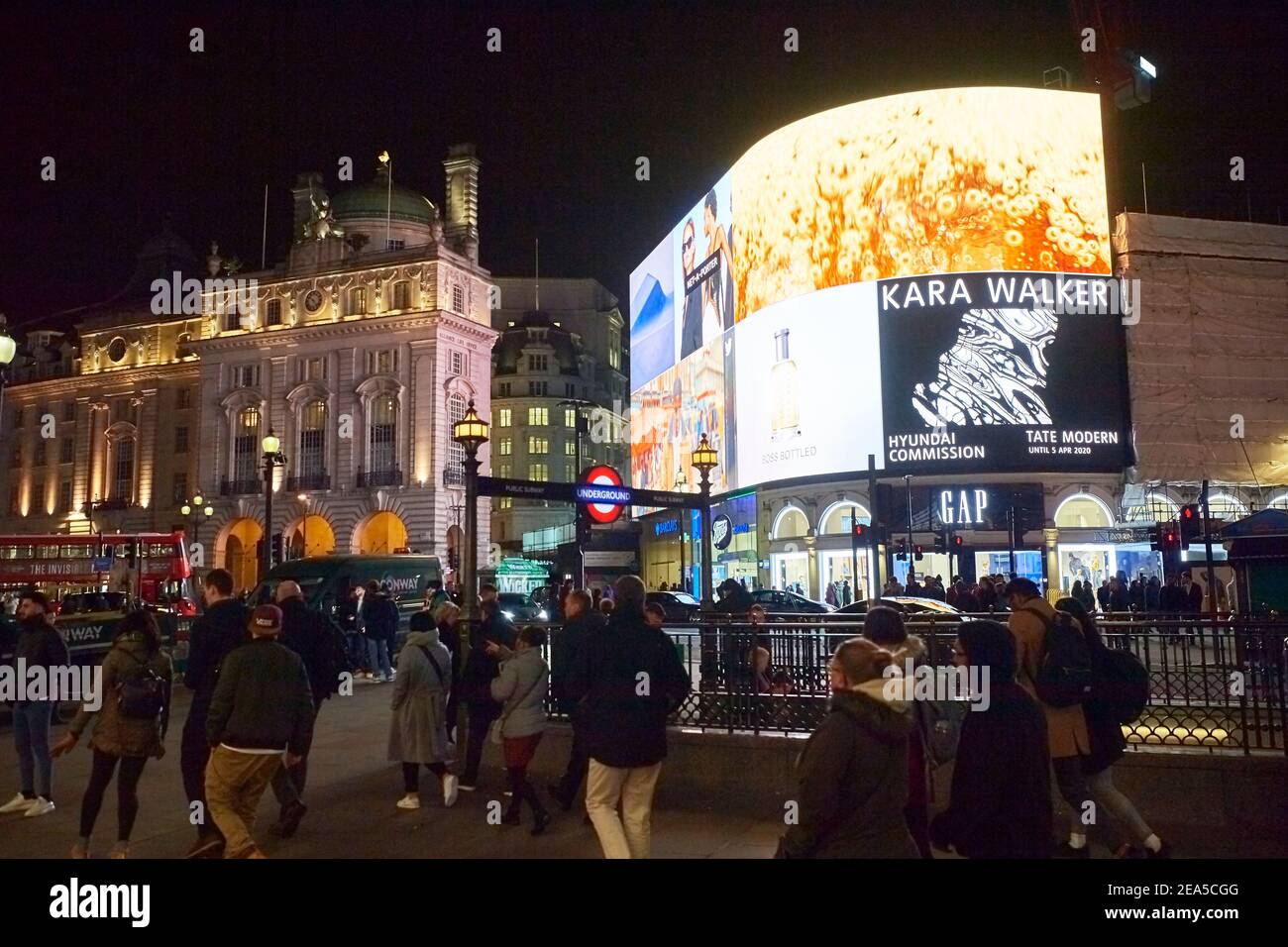 Piccadilly Circus is a road junction and public space of London's West ...