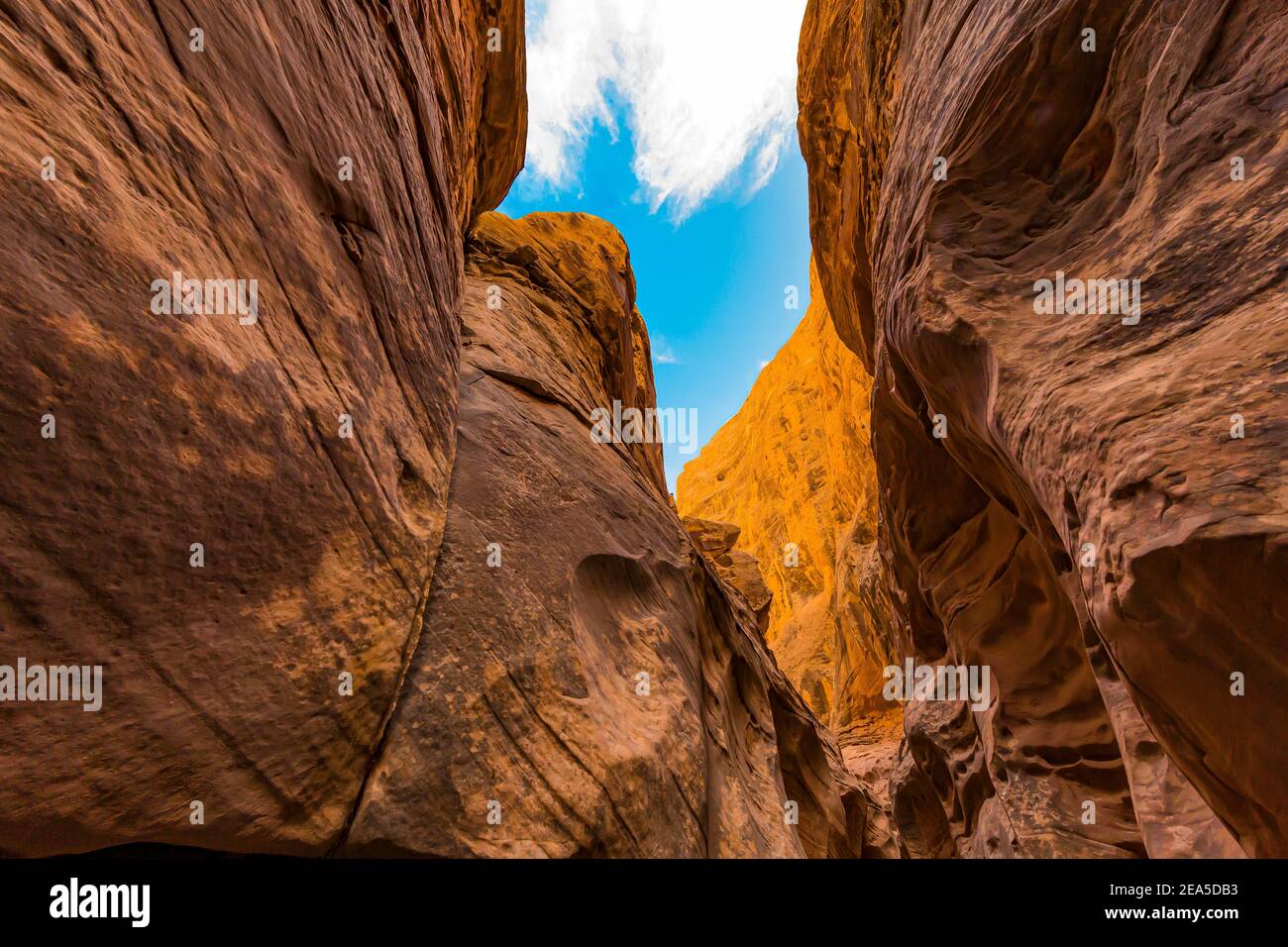 Little Wild Horse Canyon in the San Rafael Swell, southern Utah, USA ...