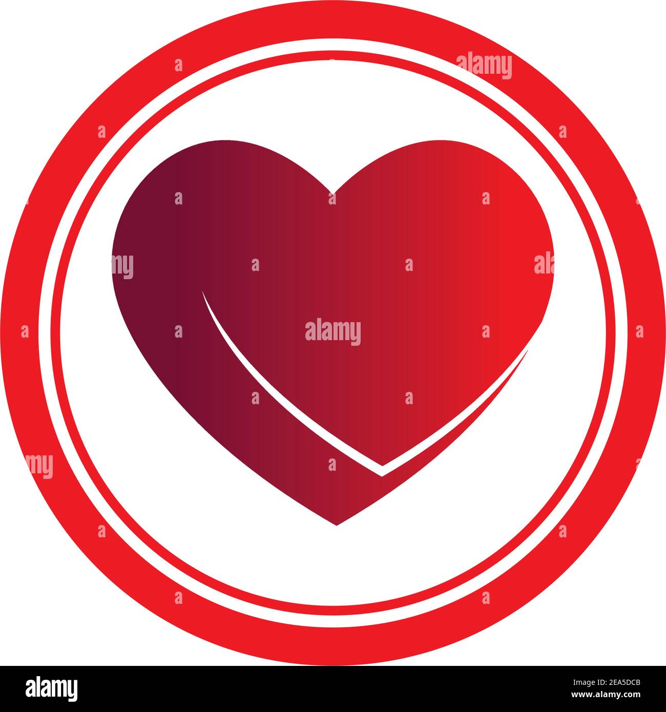 Heart Icon Vector. Perfect Love symbol Stock Vector Image & Art - Alamy