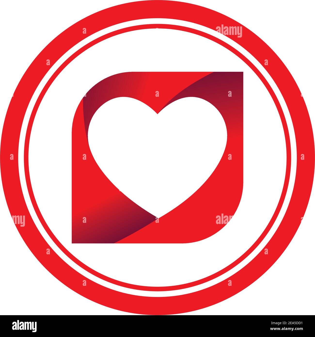 Heart Icon Vector. Perfect Love symbol Stock Vector Image & Art - Alamy