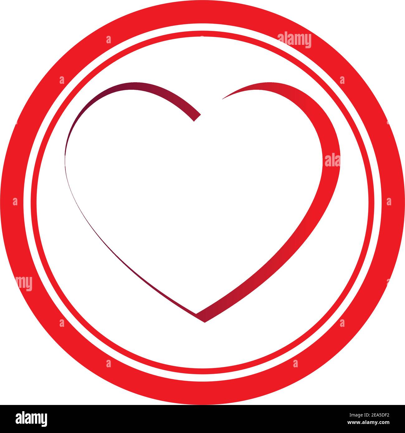 Heart Icon Vector. Perfect Love symbol Stock Vector Image & Art - Alamy