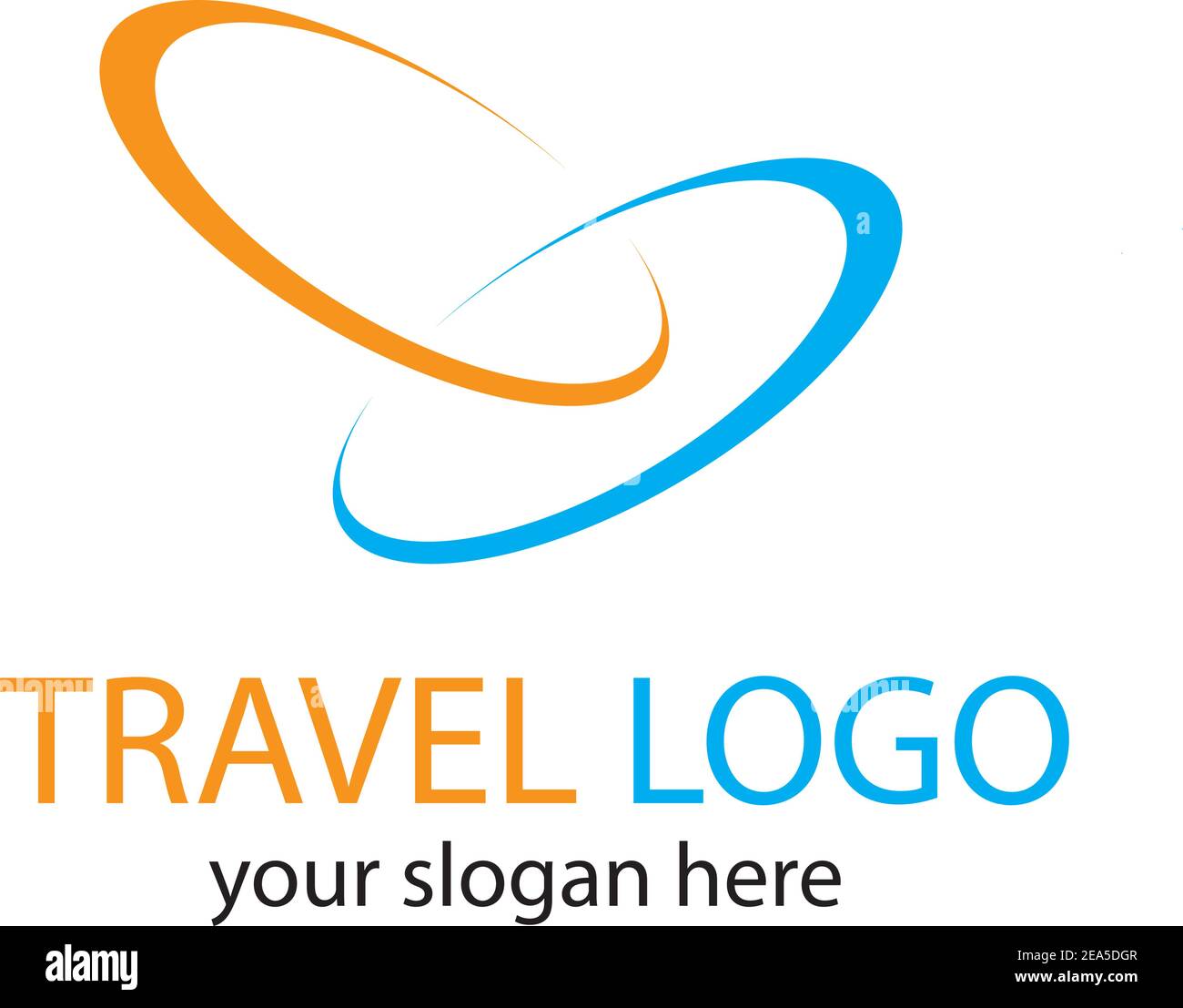 Travel logo vector icon design template-vector Stock Vector Image & Art ...