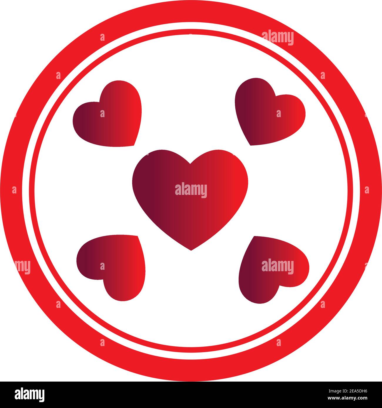 Heart Icon Vector. Perfect Love symbol Stock Vector Image & Art - Alamy