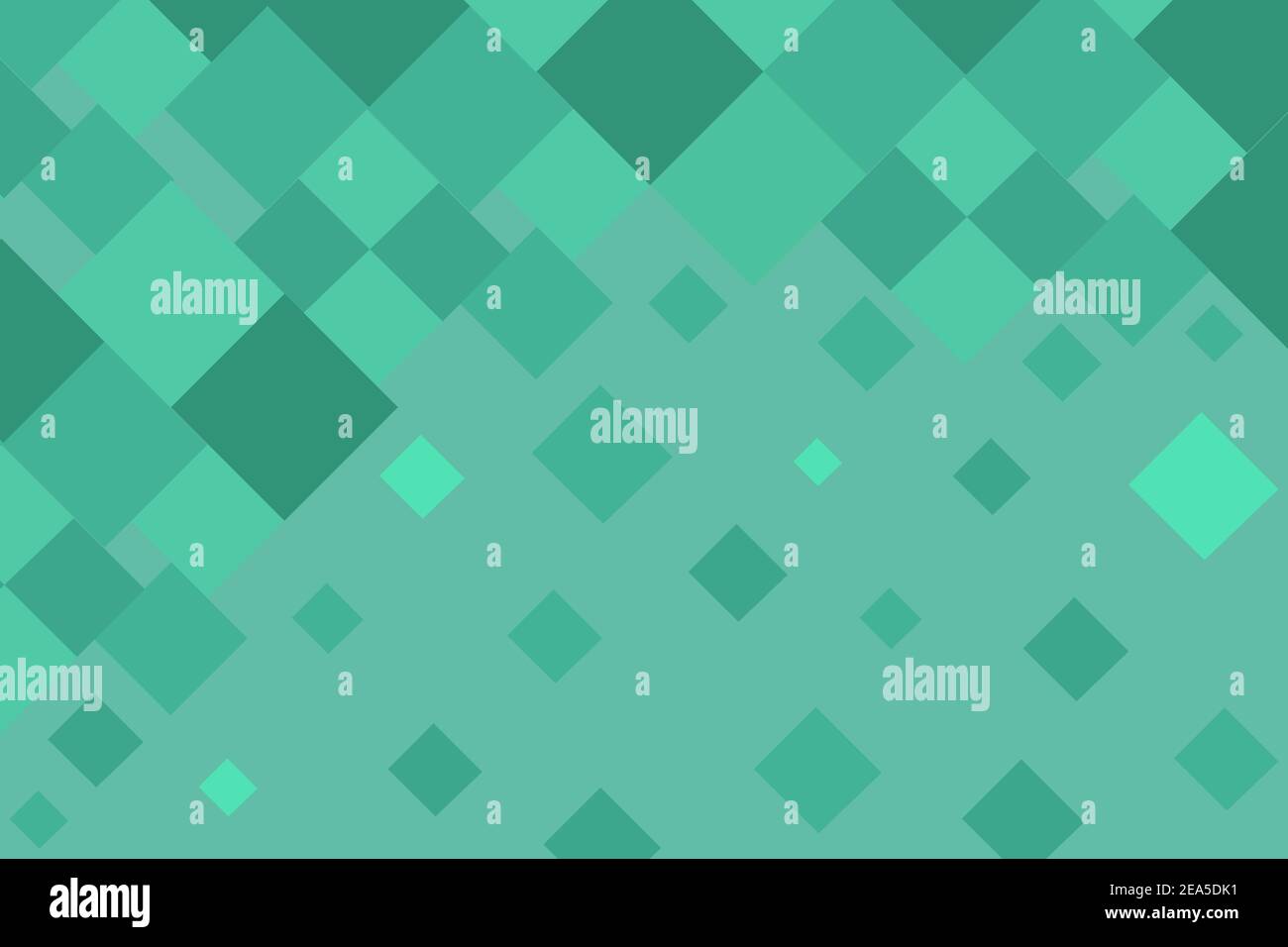 Green square mosaic background with geometric squares Stock Vector ...