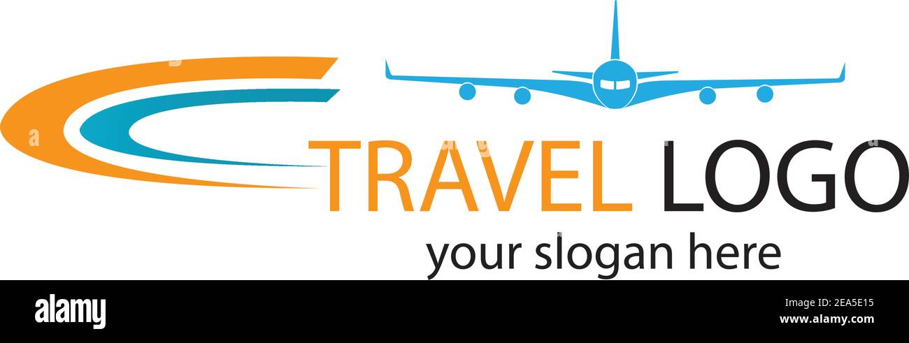 Travel logo vector icon design template-vector Stock Vector Image & Art ...