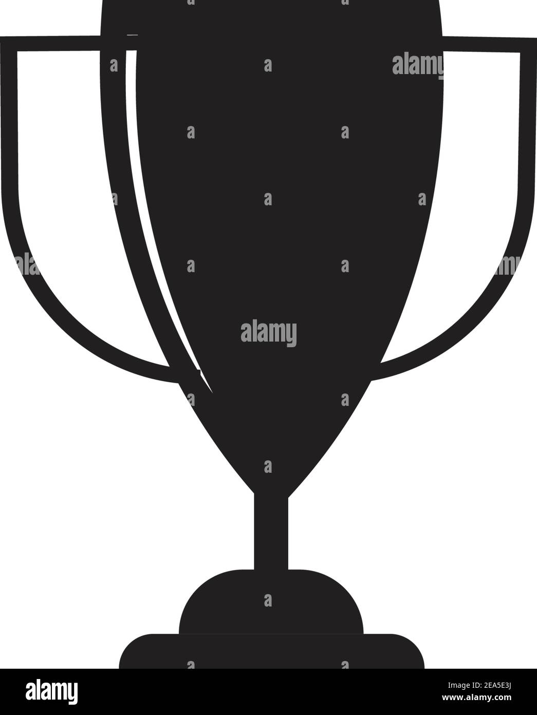 trophy icon vector illustration design template Stock Vector Image ...