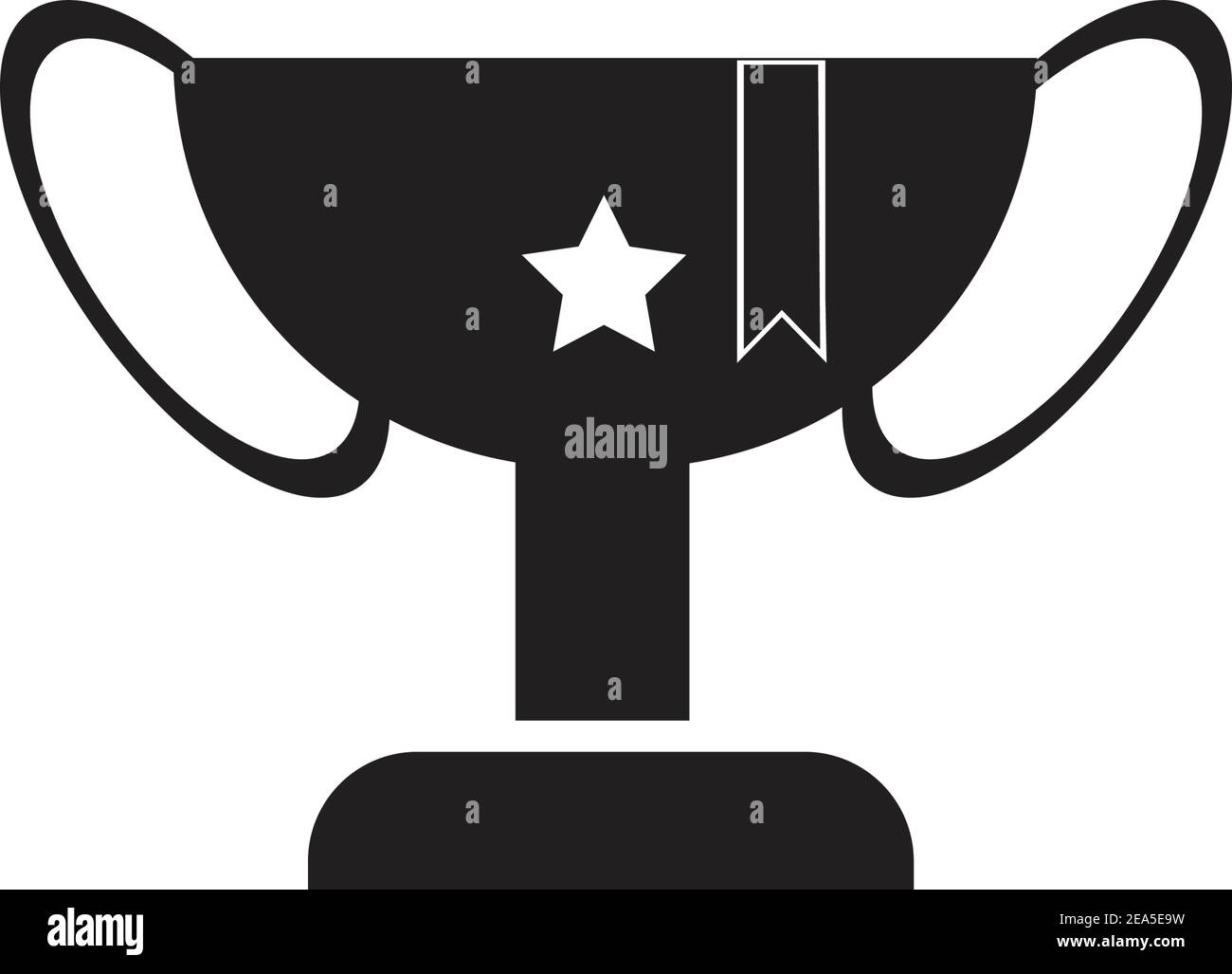 trophy icon vector illustration design template Stock Vector Image ...