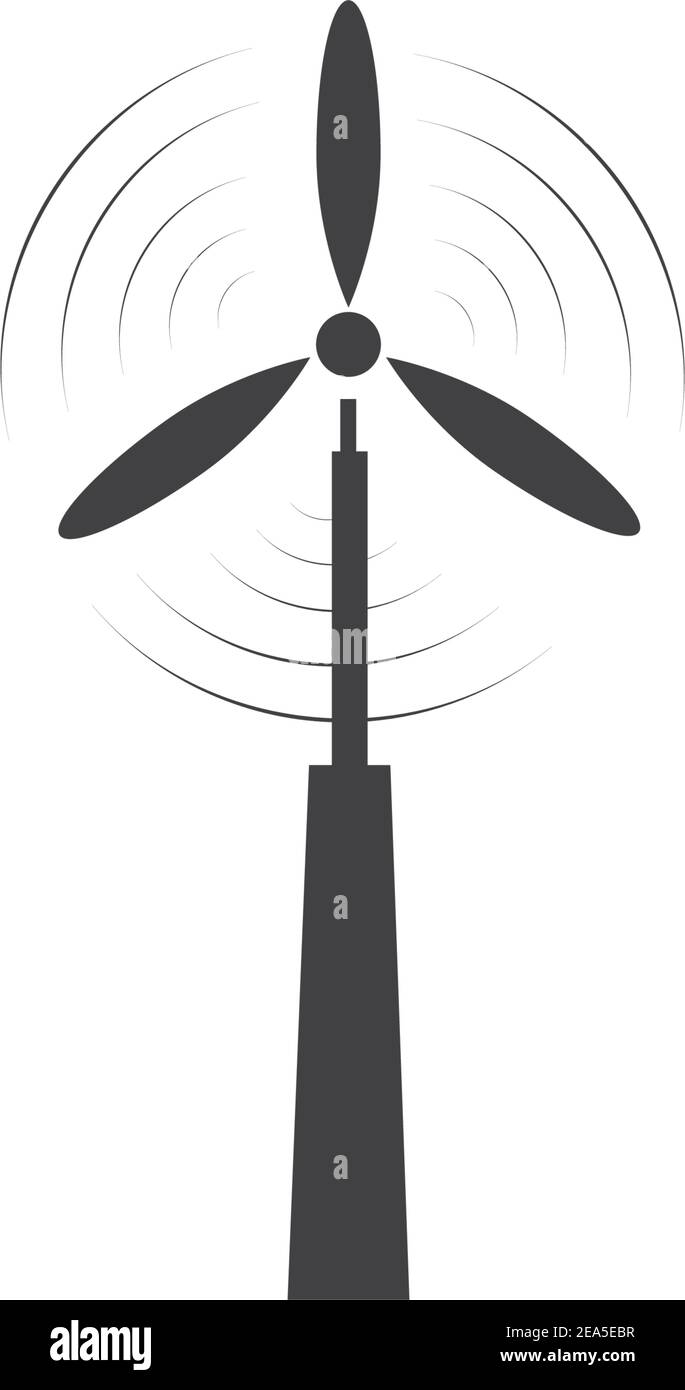 turbine windmill energy icon vector illustration design - Vector Stock ...