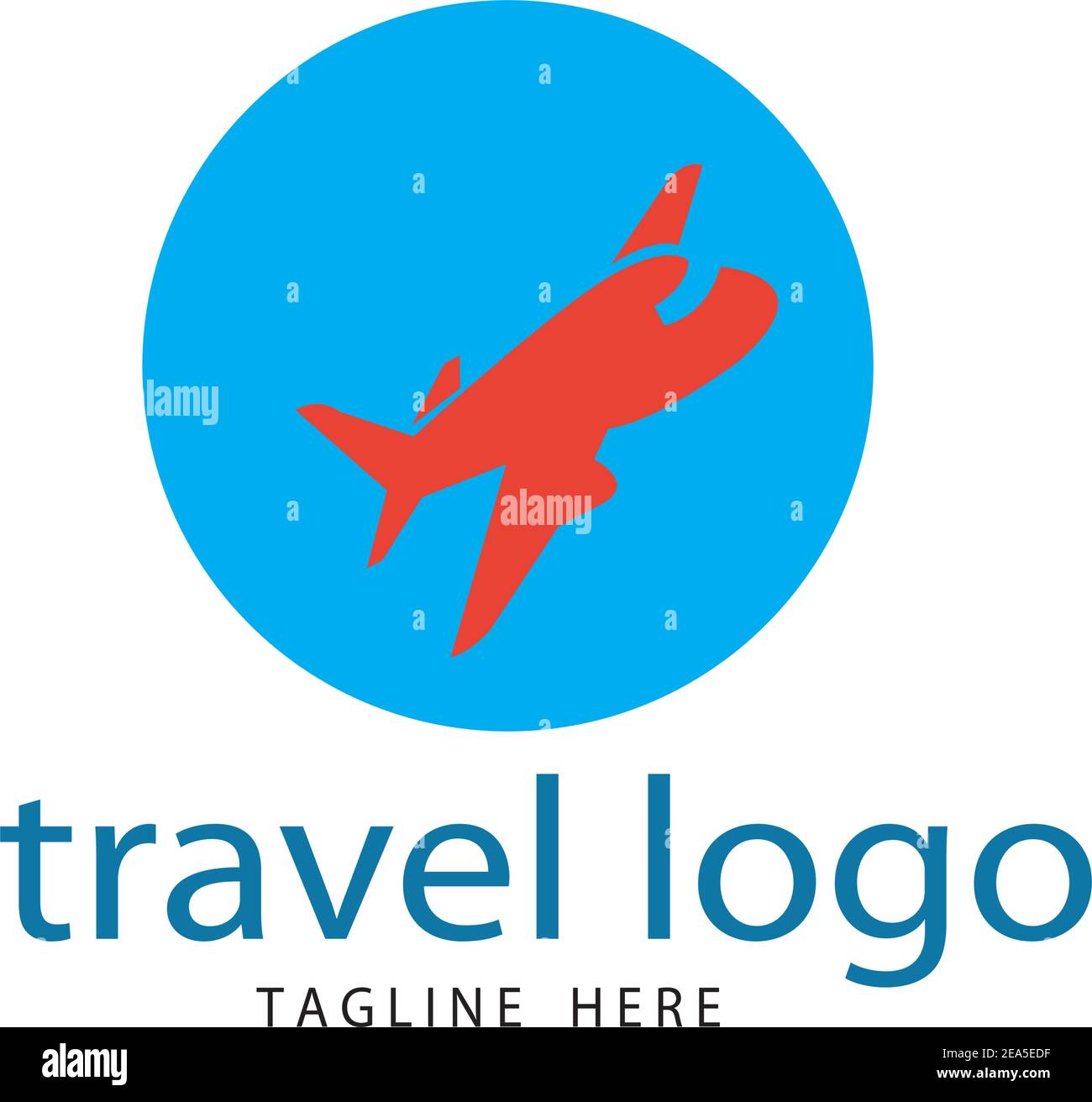 Travel logo vector icon design template-vector Stock Vector Image & Art ...