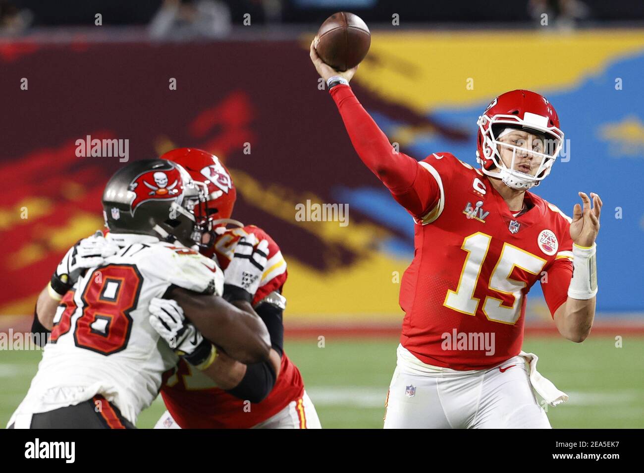 Patrick mahomes super bowl hi-res stock photography and images - Alamy