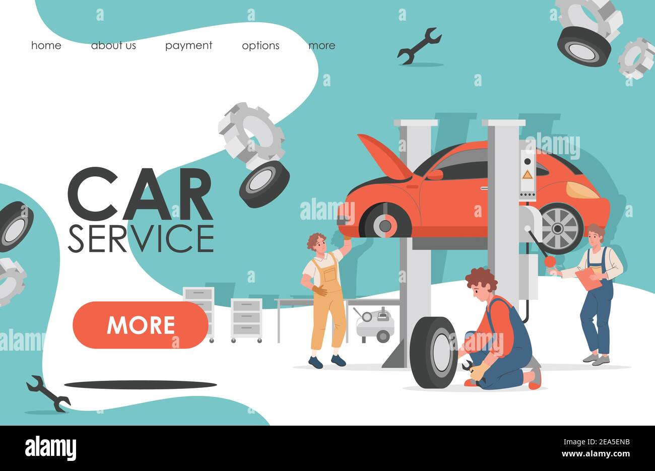 Checking for problems Stock Vector Images - Alamy