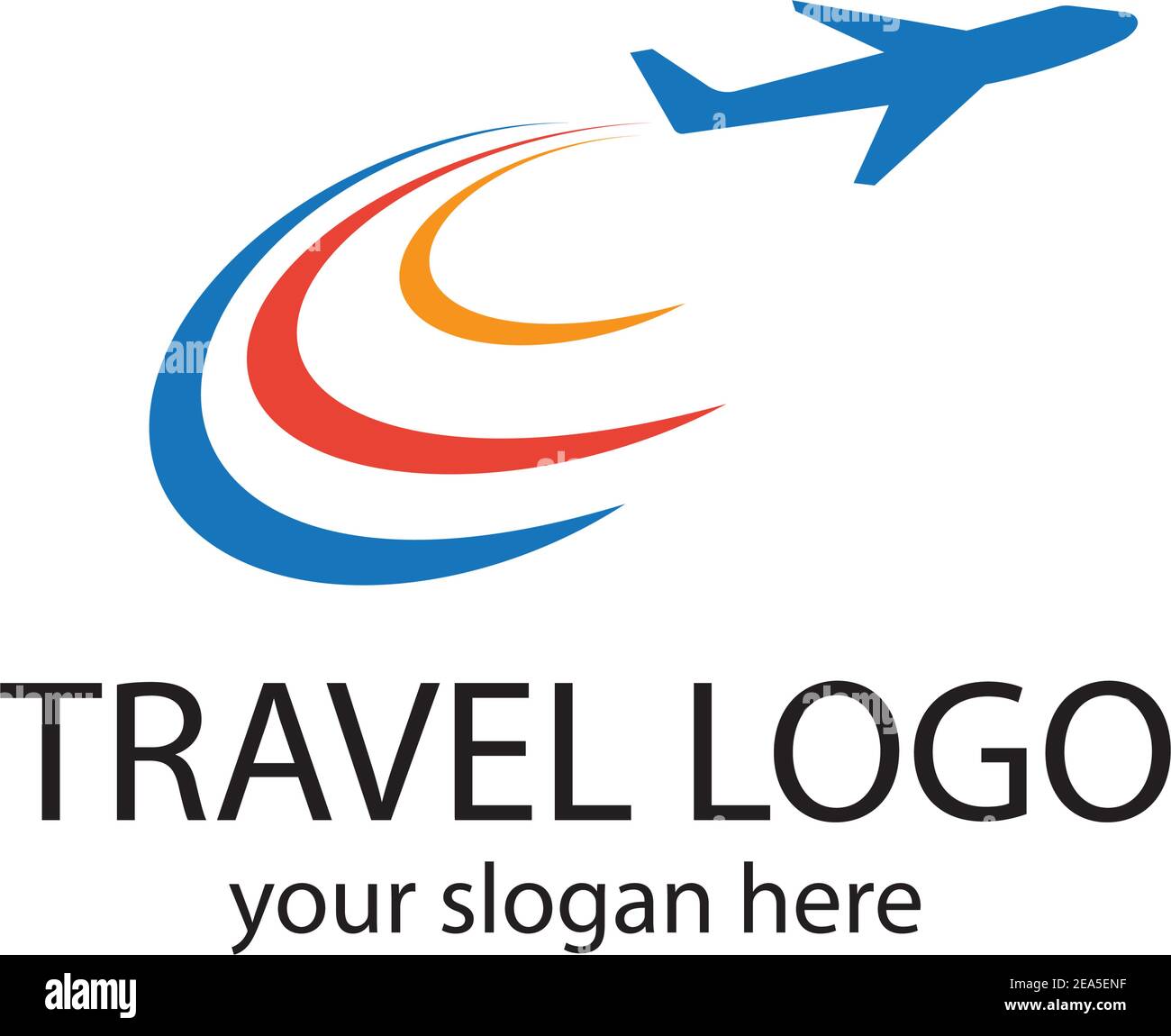 Travel logo vector icon design template-vector Stock Vector Image & Art ...
