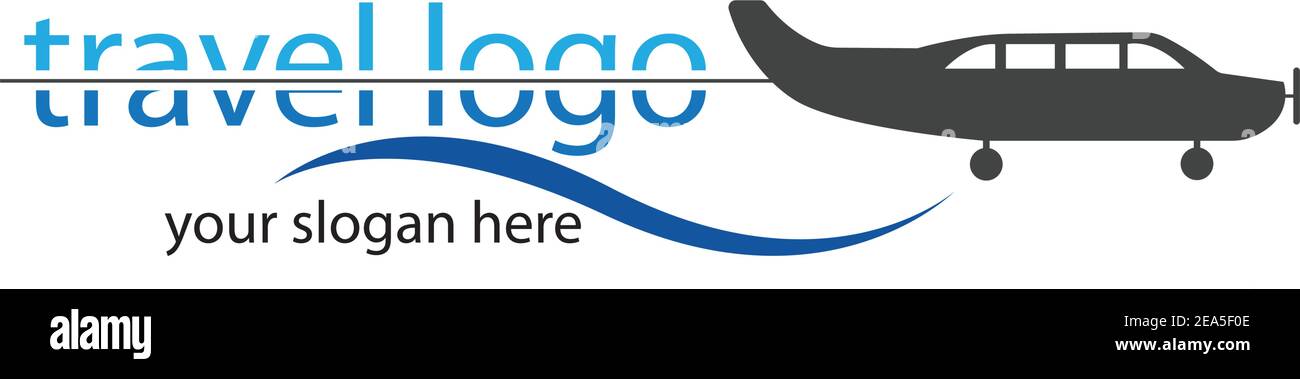 Travel logo vector icon design template-vector Stock Vector Image & Art ...