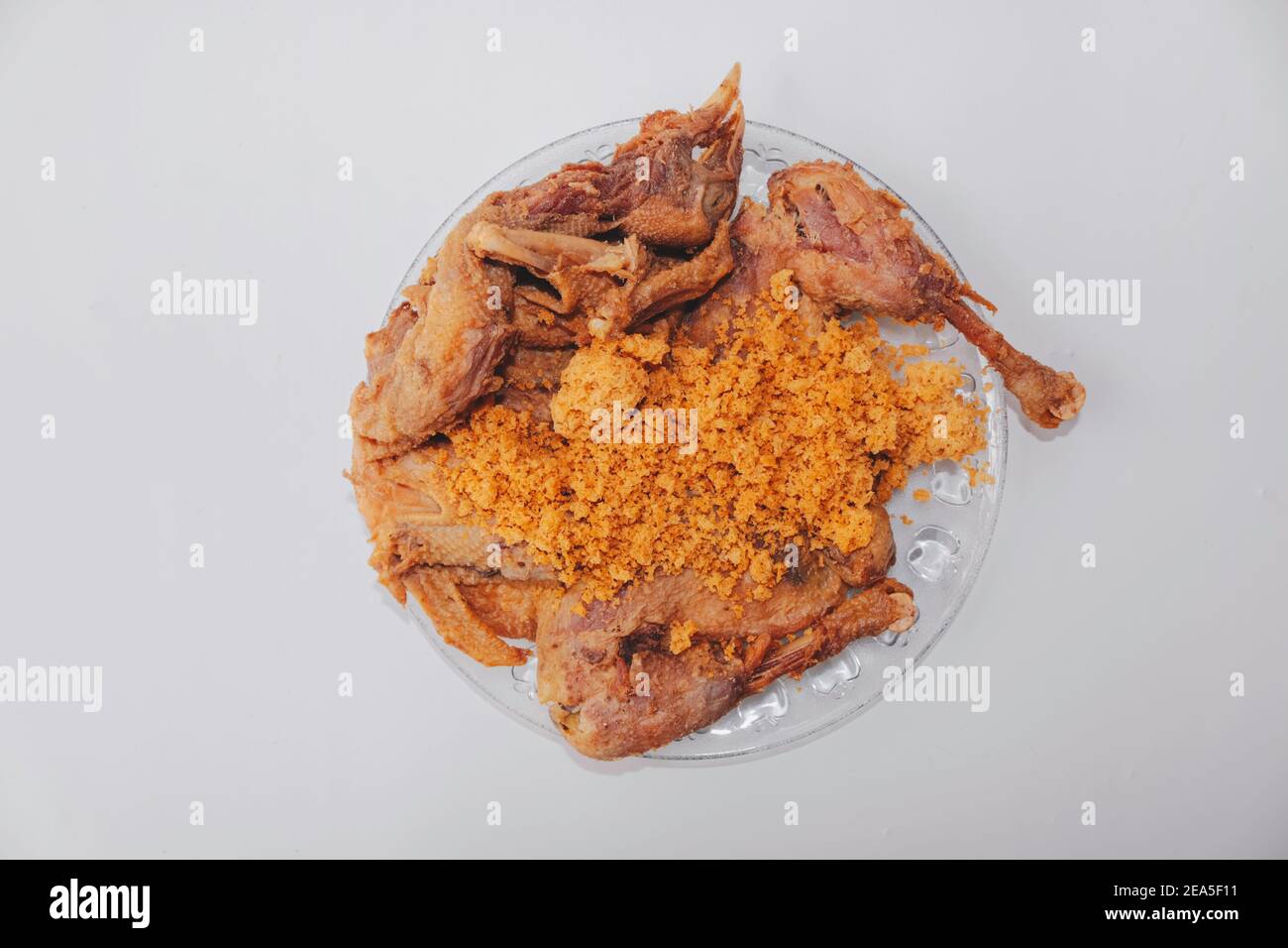 The ingkung chicken is usually served in a large cup as a variety of ...