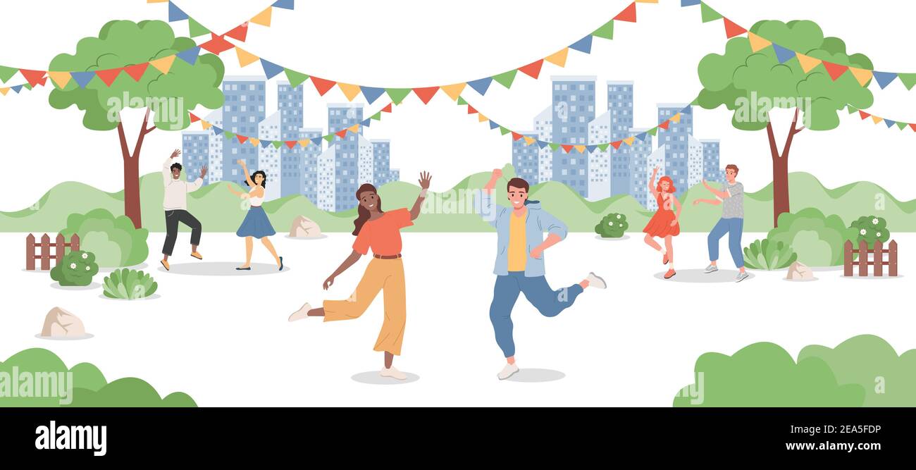 People Having Fun Clipart