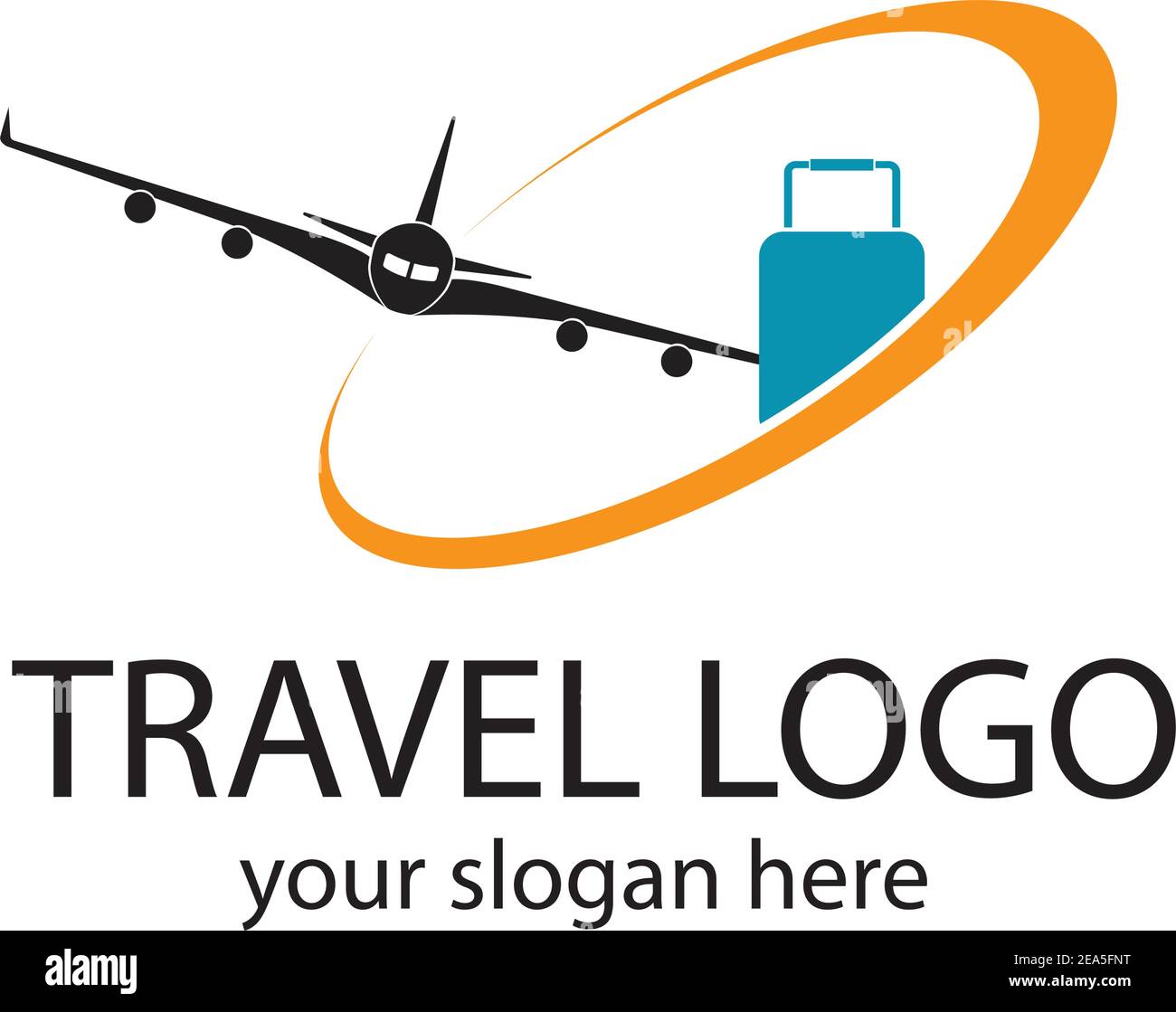 Travel logo vector icon design template-vector Stock Vector Image & Art ...
