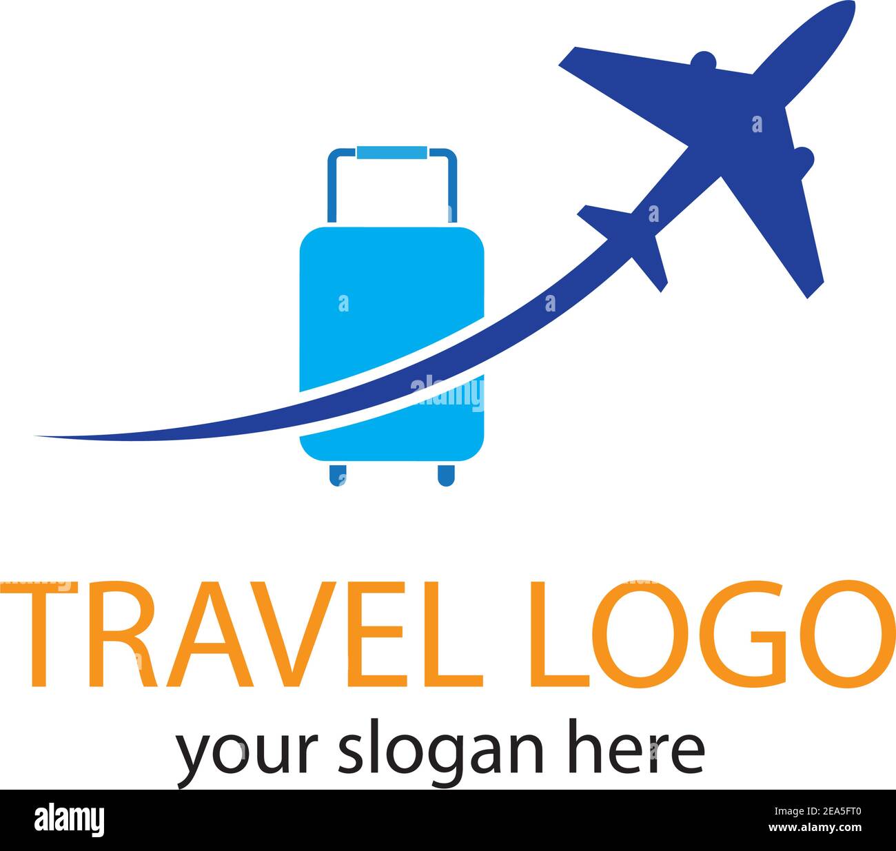 Travel logo vector icon design template-vector Stock Vector Image & Art ...