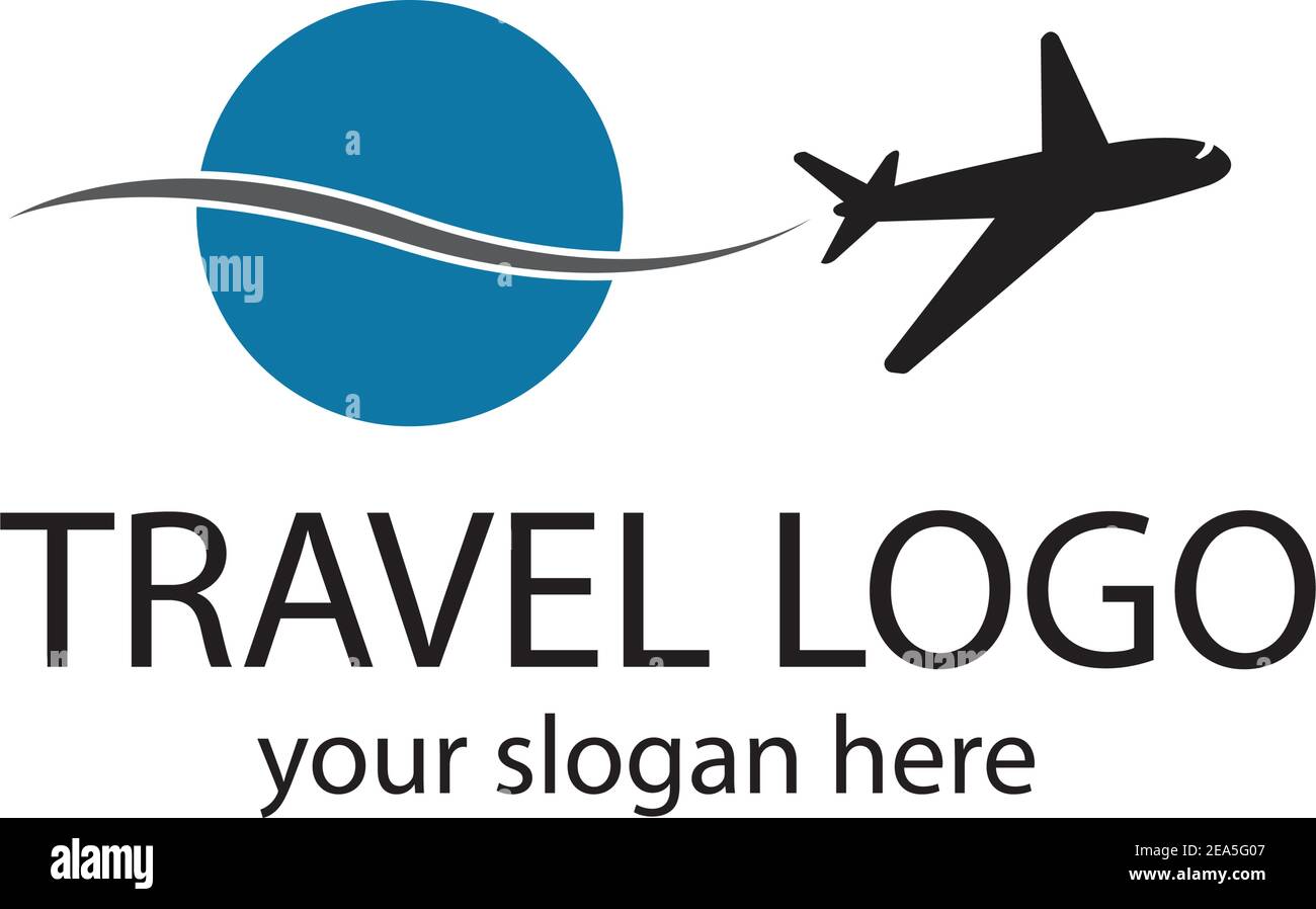 Travel logo vector icon design template-vector Stock Vector Image & Art ...