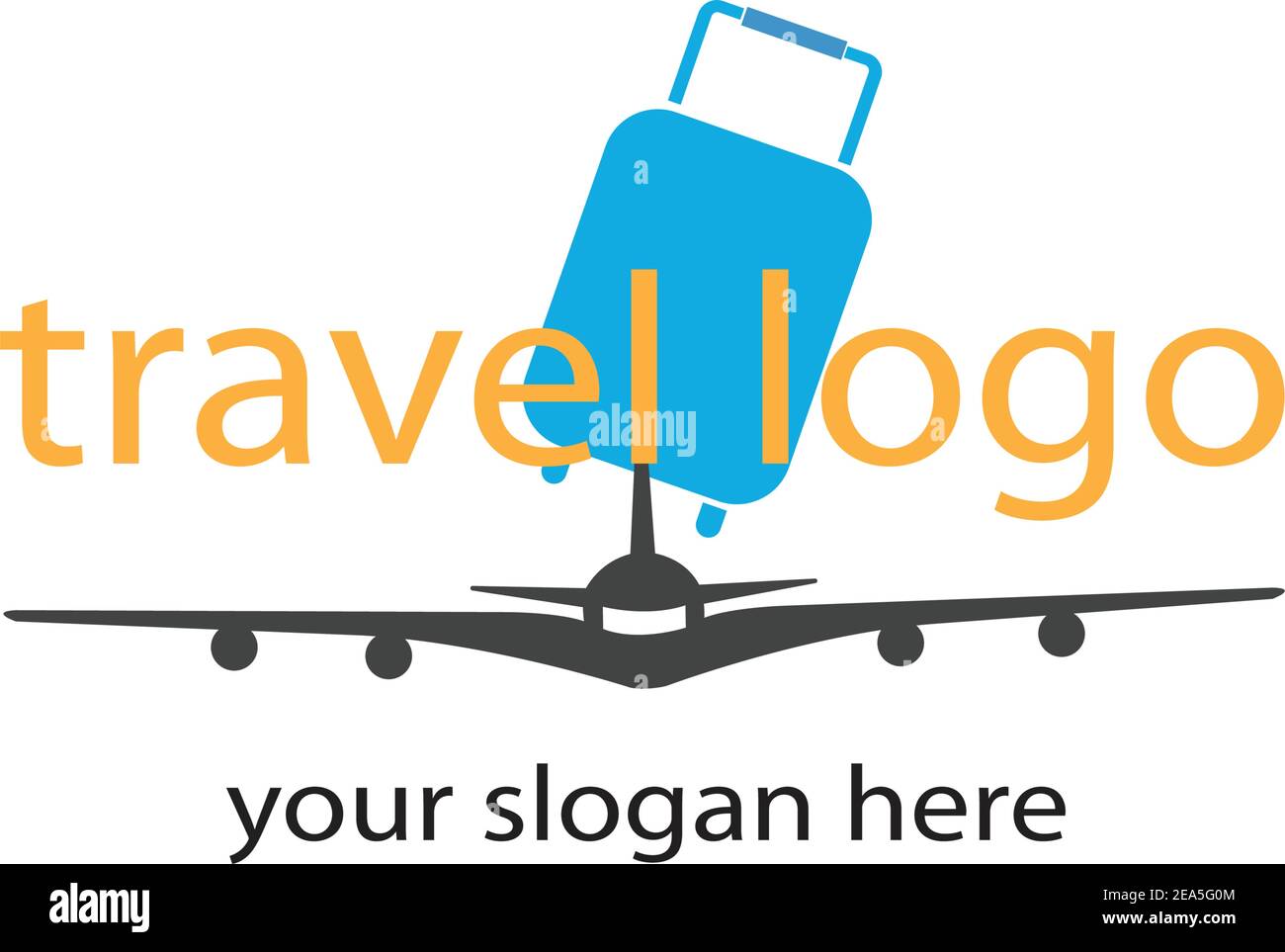 Travel logo vector icon design template-vector Stock Vector Image & Art ...