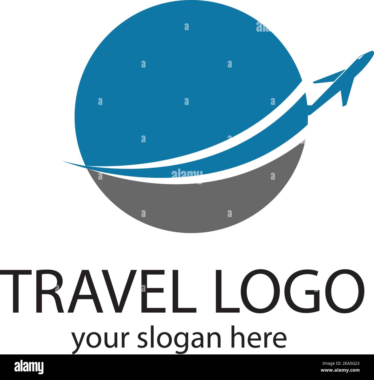 Travel logo vector icon design template-vector Stock Vector Image & Art ...