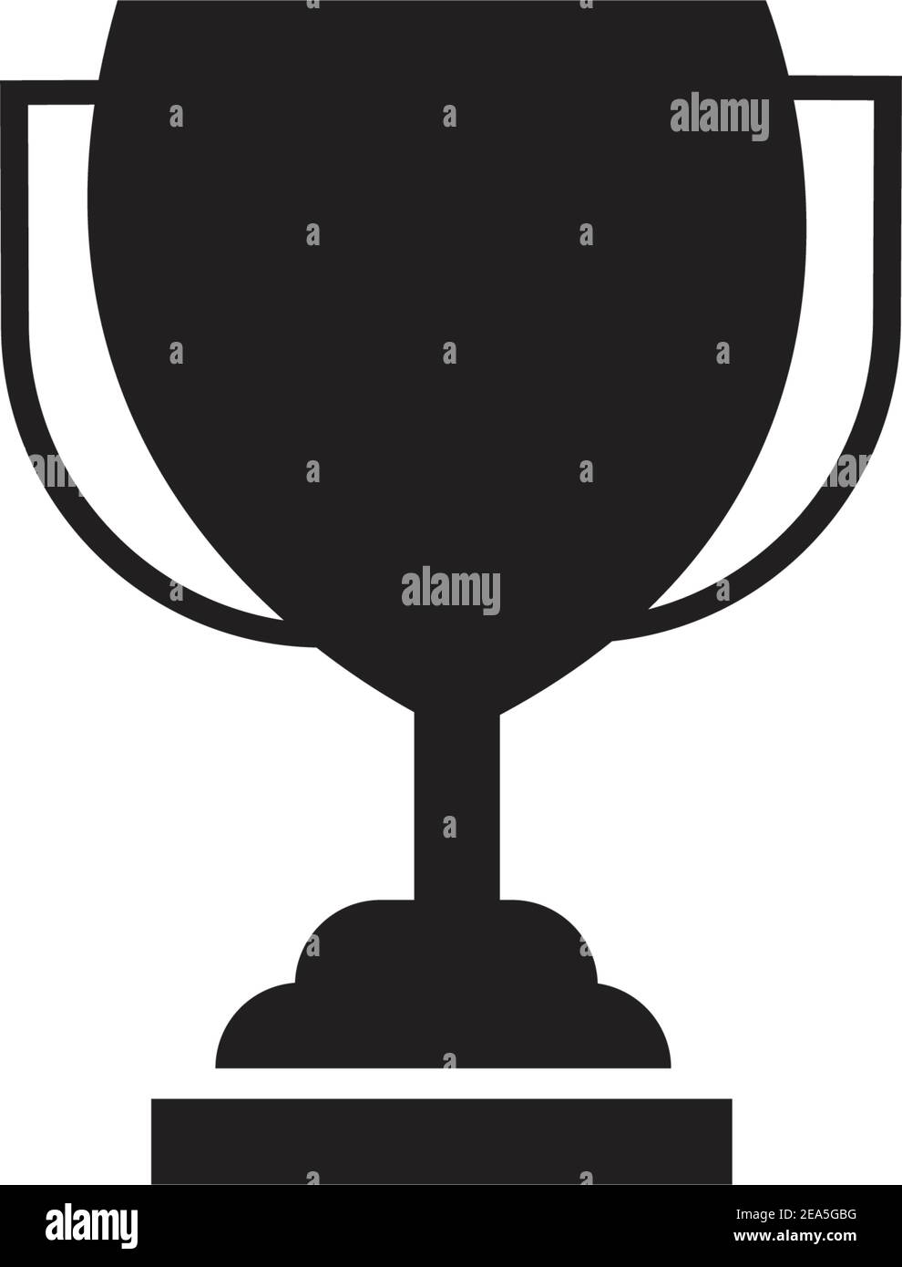 trophy icon vector illustration design template Stock Vector Image ...