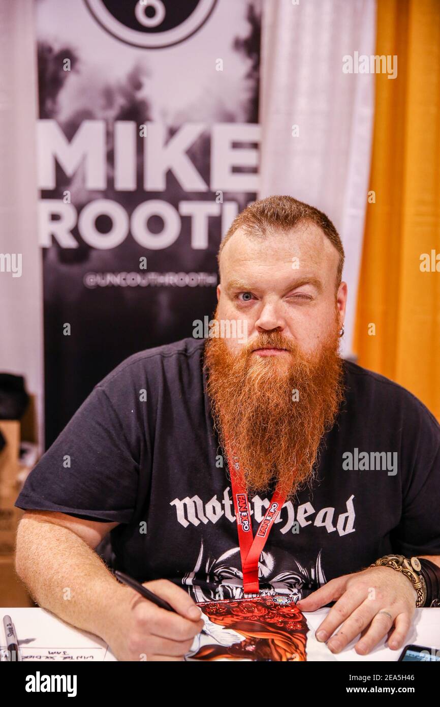 Comic book artist Mike Rooth, who is widely known for his published ...