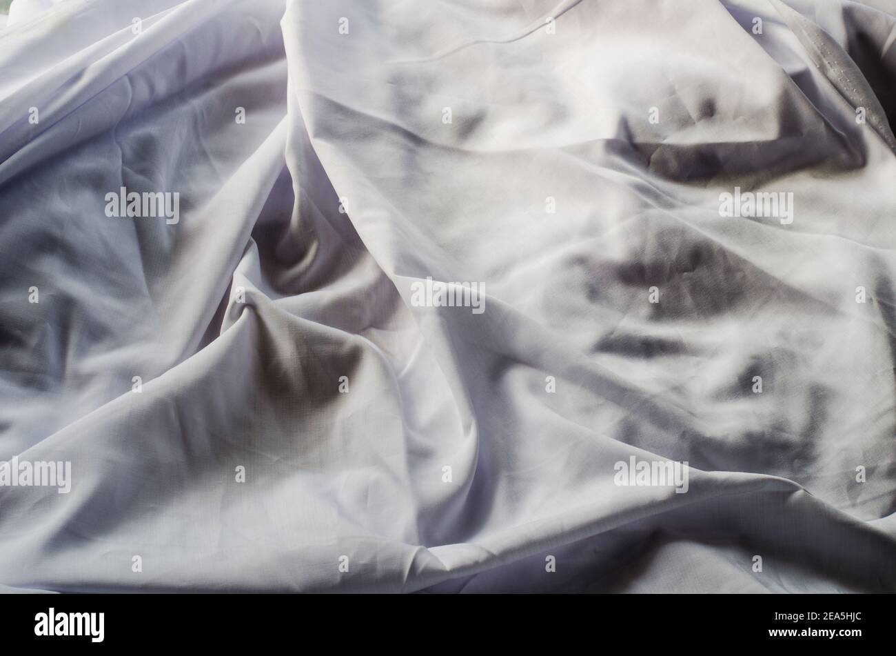 Wrinkled white cloth Stock Photo - Alamy