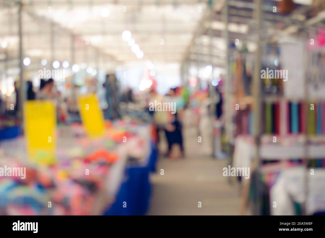 Blurred shop interior clothes bright hi-res stock photography and ...