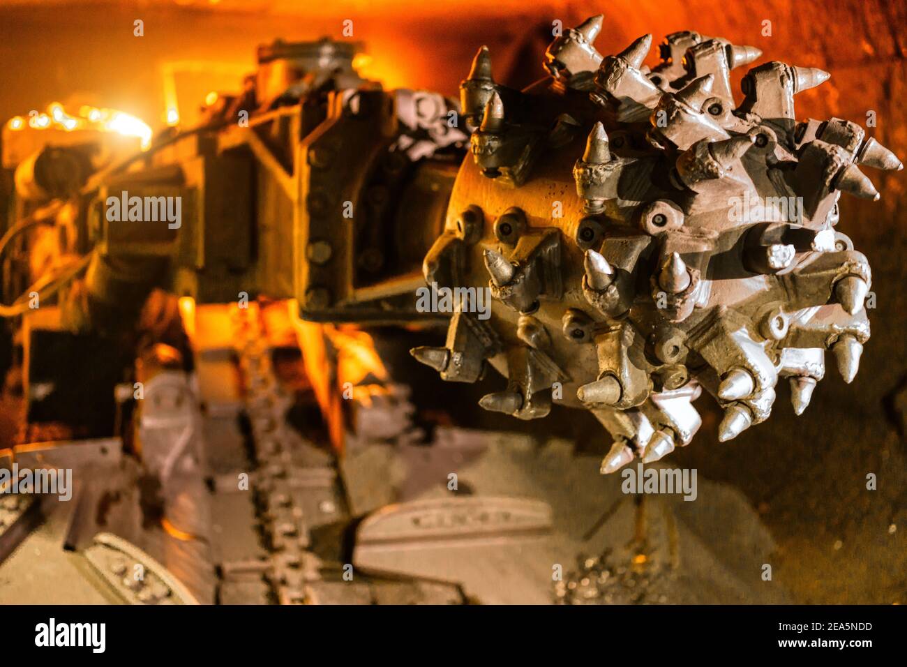 Coal mine drill hi-res stock photography and images - Alamy