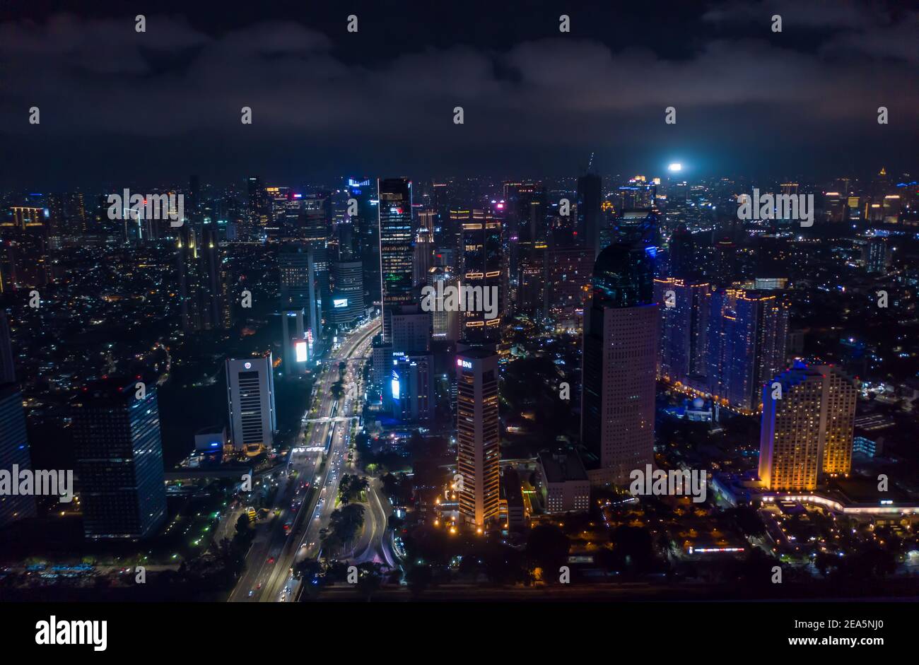 Indonesia skyline hi-res stock photography and images - Alamy