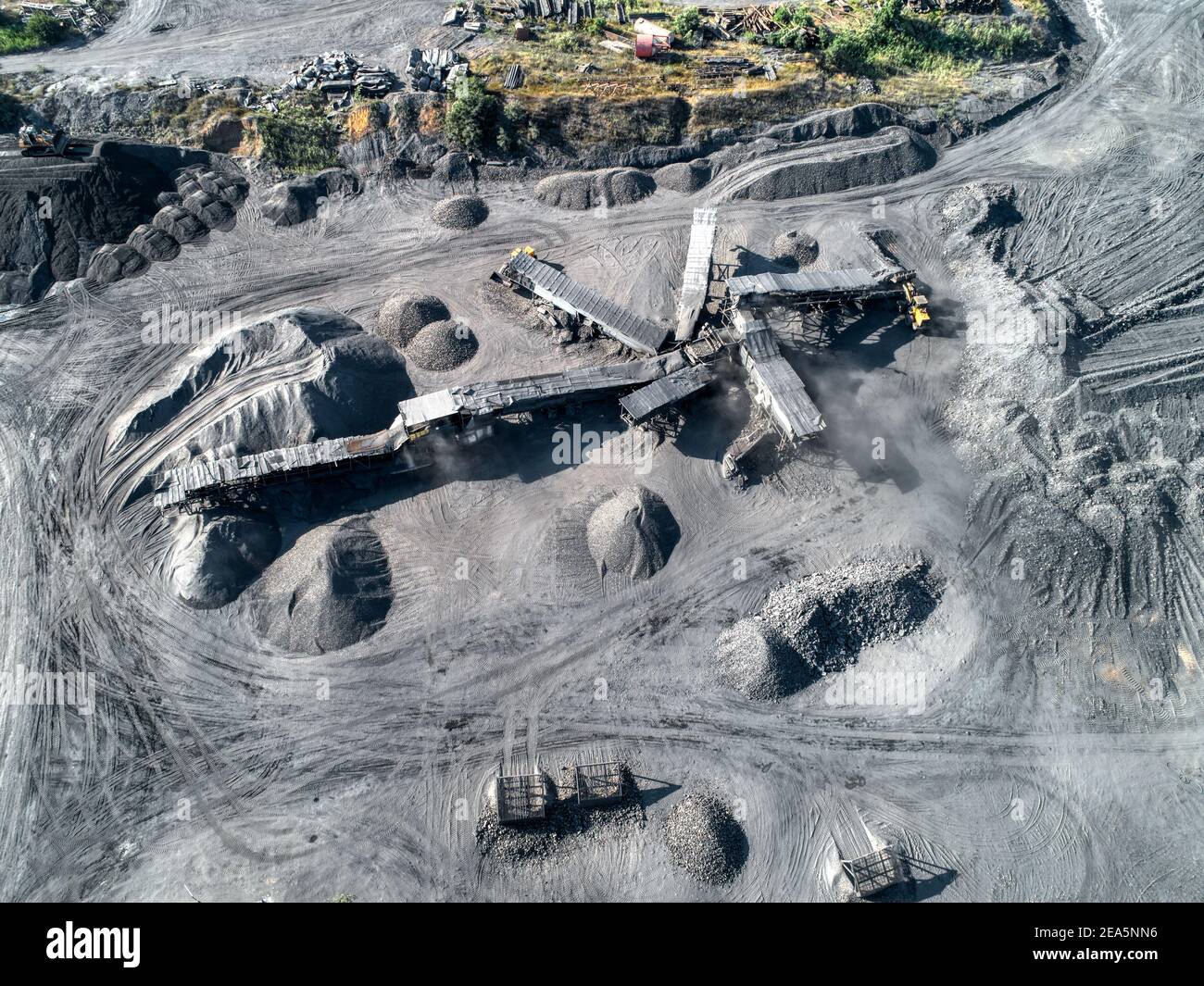 Coal mine aerial hi-res stock photography and images - Alamy