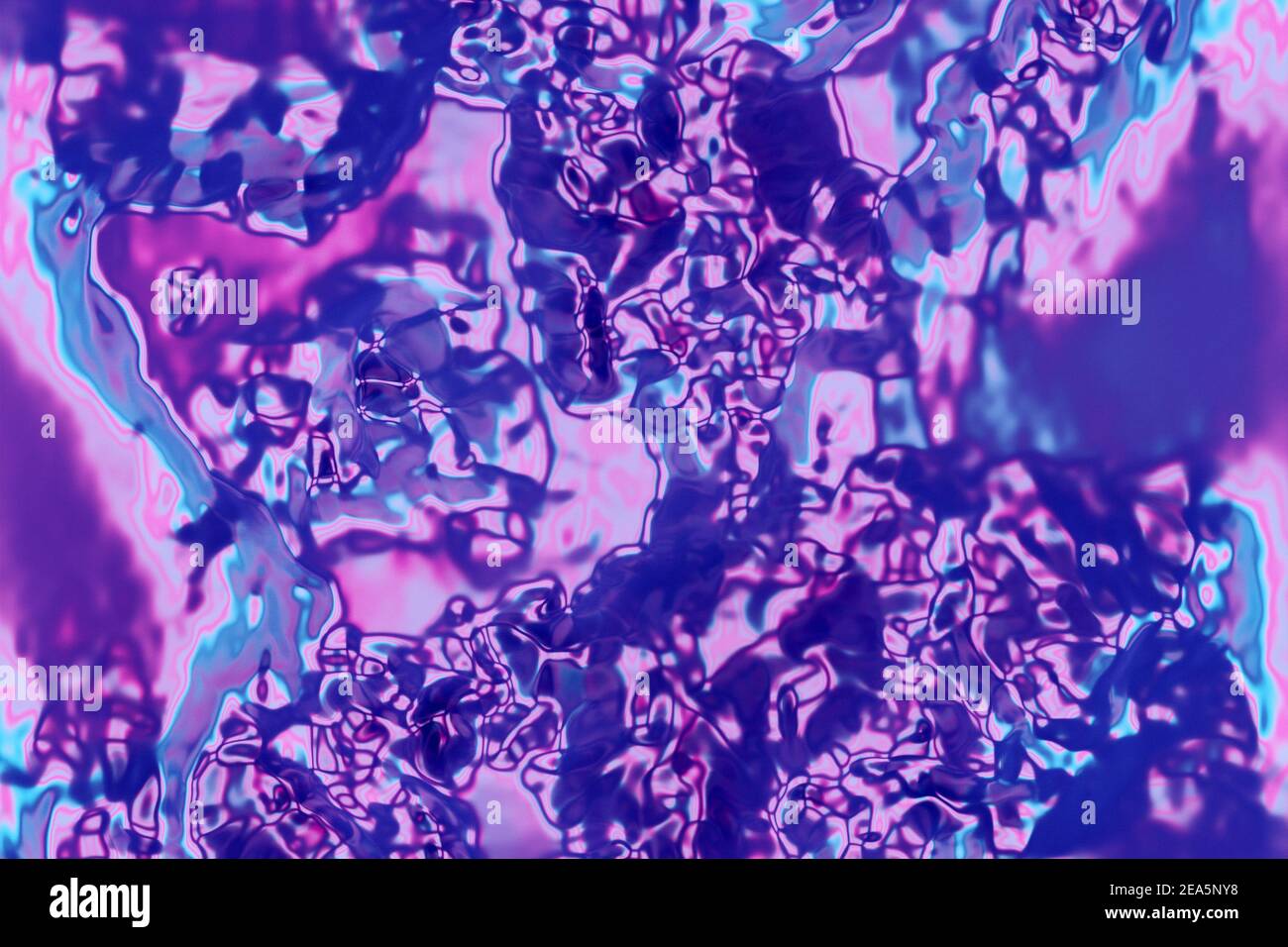 3D illustration Pattern from pink, purple and blue colors. Geometric ...