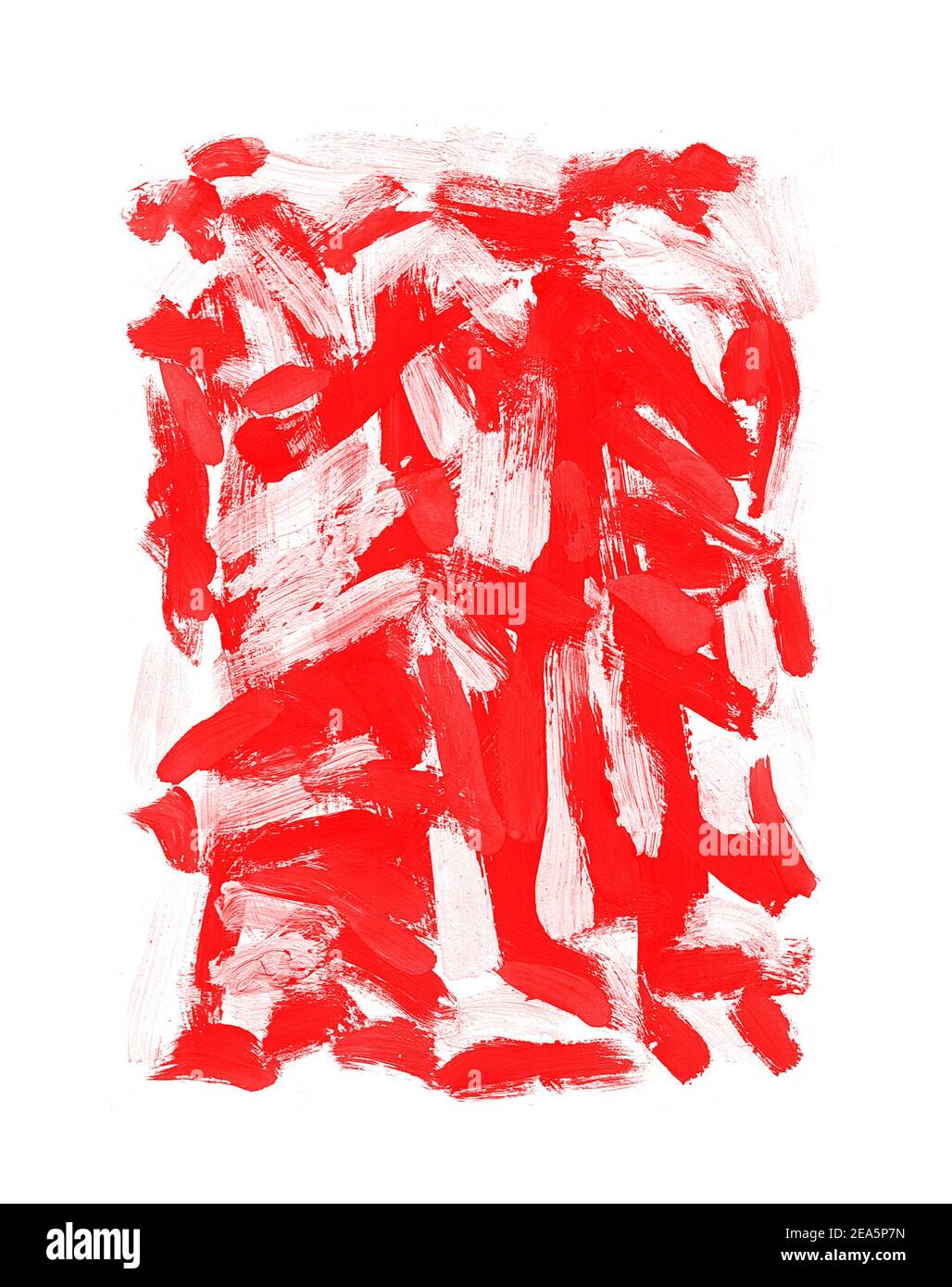 Beautiful red and white paint smears background Stock Photo - Alamy