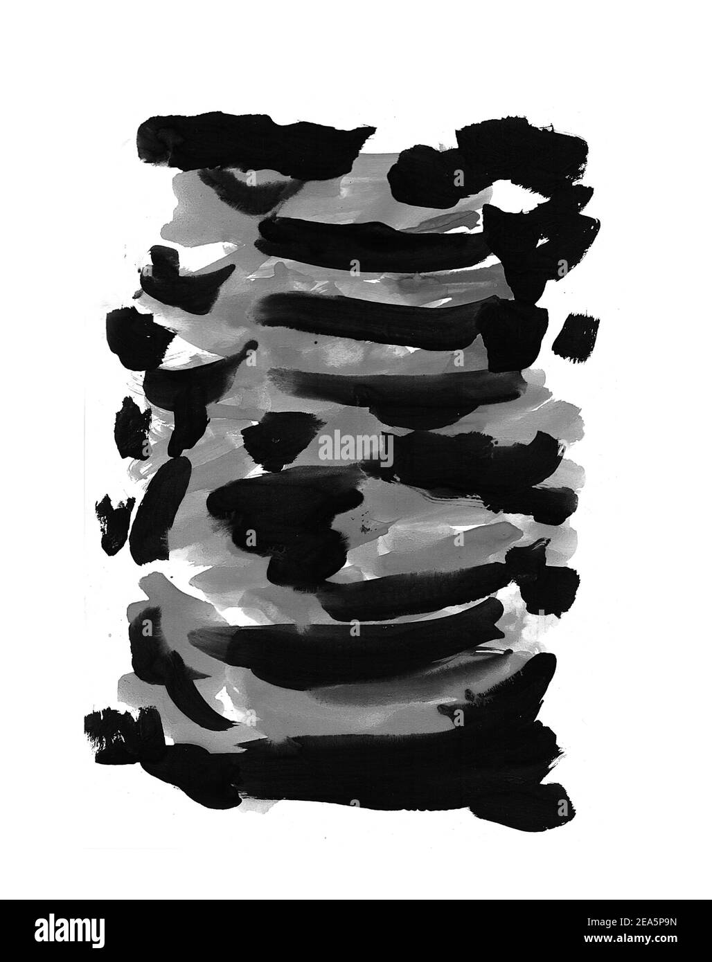 Abstract black paint lines texture illustration Stock Photo - Alamy