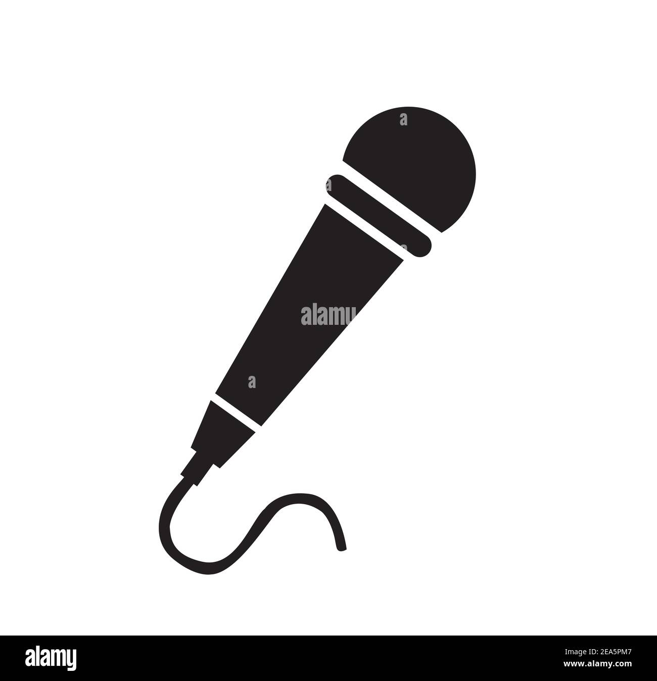 vector illustration microphone design Stock Vector Image & Art - Alamy