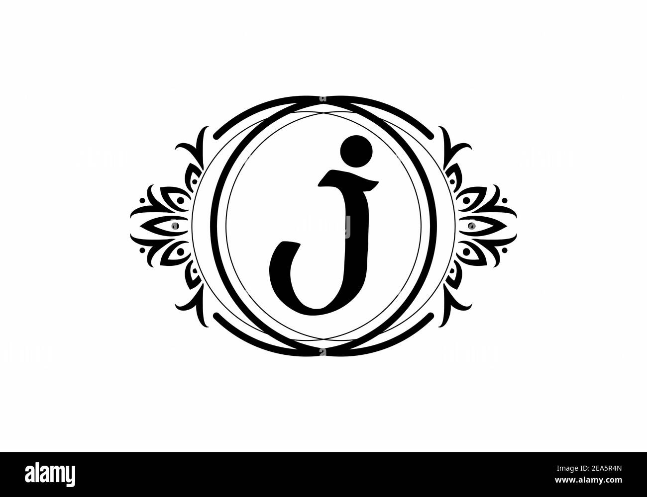 Initial j Stock Vector Images - Alamy