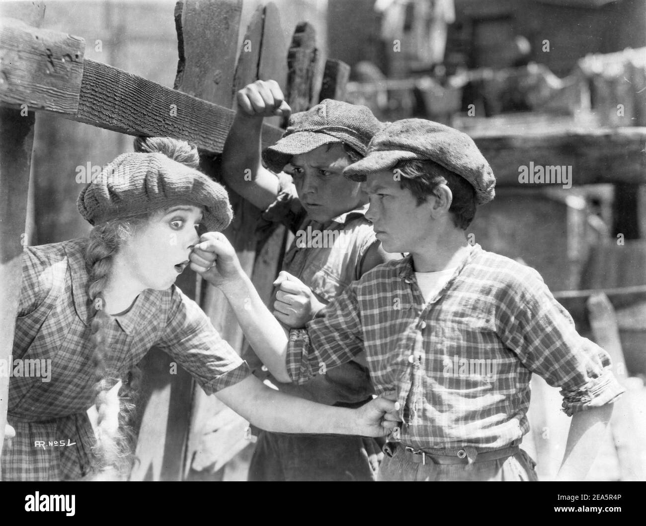 MARY PICKFORD OSCAR RUDOLPH and JOE BUTTERWORTH in LITTLE ANNIE ROONEY ...