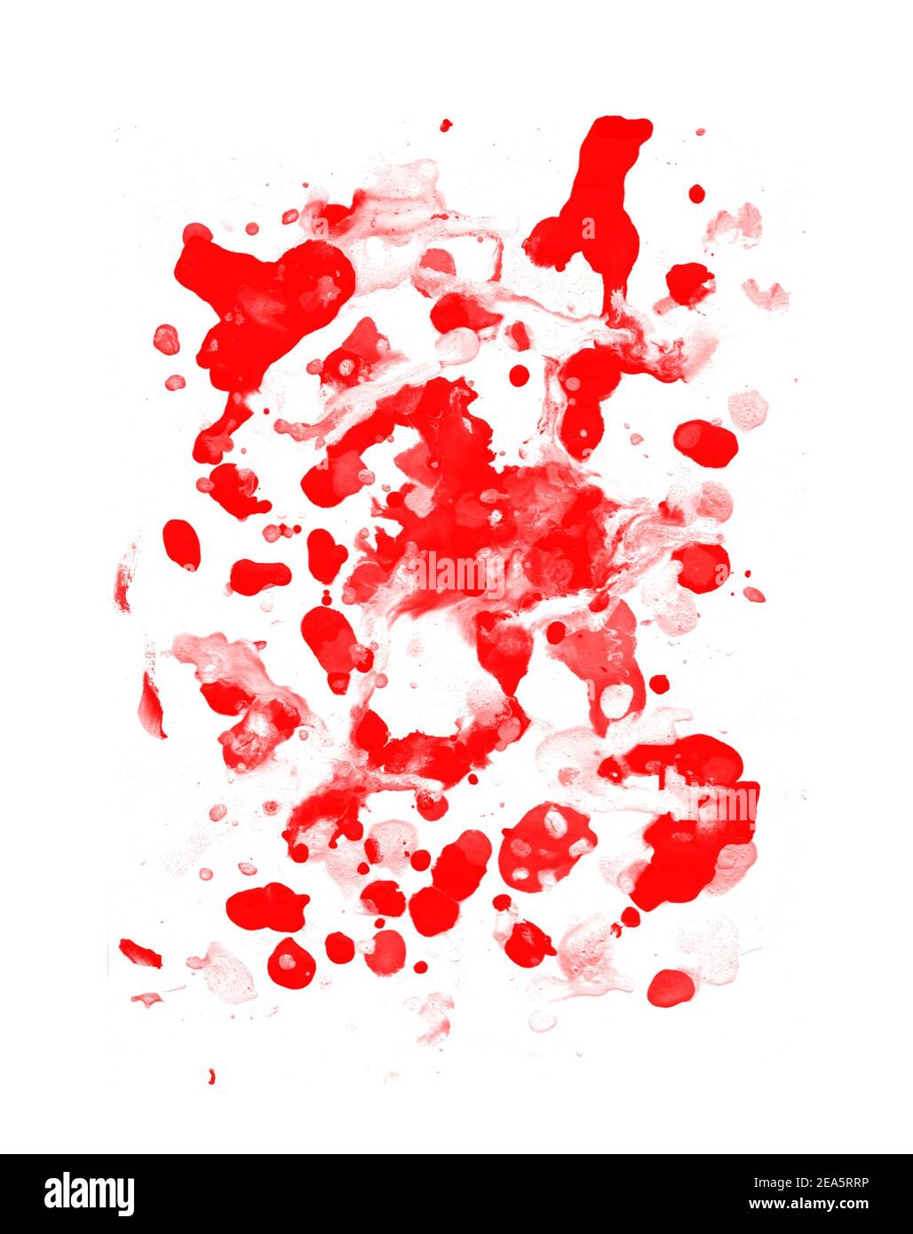 Abstract red paint blots and drops texture Stock Photo - Alamy