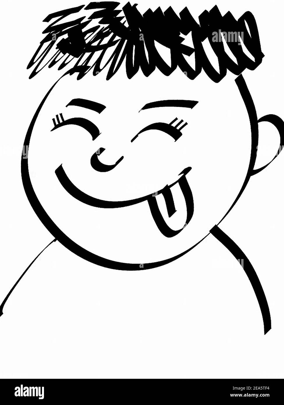 Abstract geometric face creative Cut Out Stock Images & Pictures - Alamy