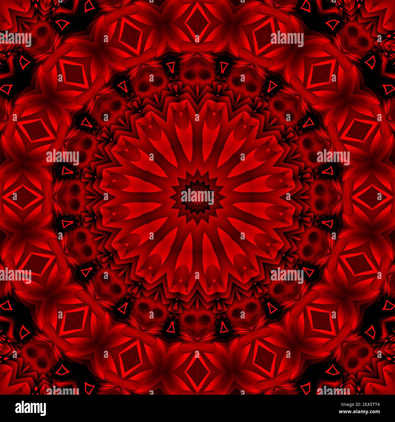 Indian Style Background Red