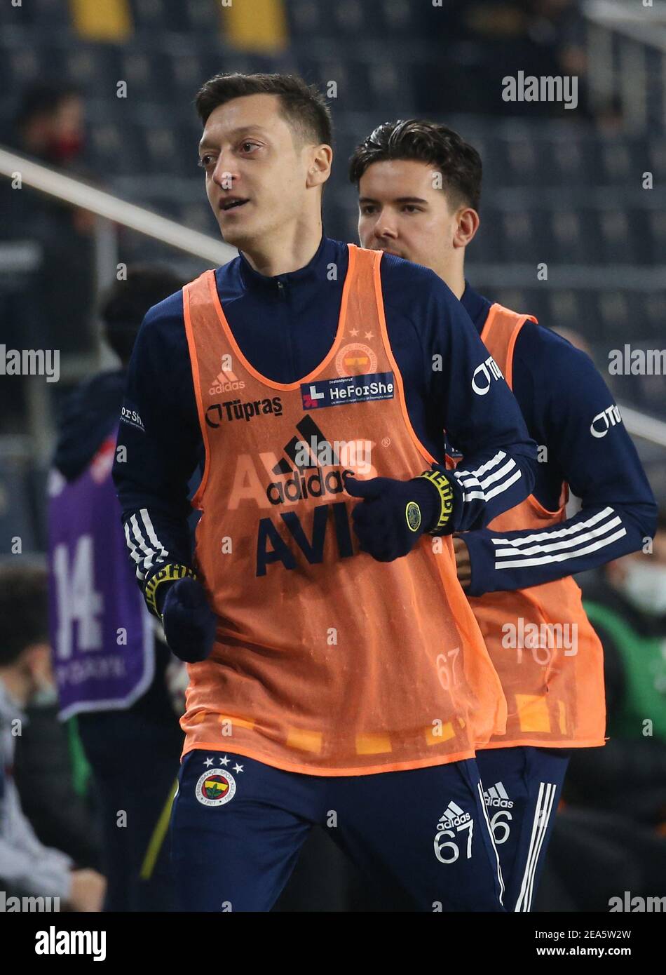 FenerbahceâÂ€Â™s Mesut Ozil, during Fenerbahce - Galatasaray Turkish ...